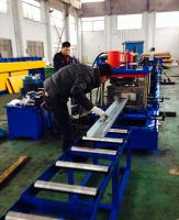 China GCr15 CZ Purlin Roll Forming Machine for 2-3mm Thick Steel with 11KW Motor and 0-12m/min Speed for sale