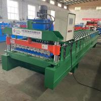 China IBR 686 Roof Roll Forming Machine 7.5 KW 14 Stations Economic Corrugated for sale