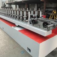 China Adjust 0.45mm Stud Track Roll Forming Machine 12m / Min With Touch Screen for sale