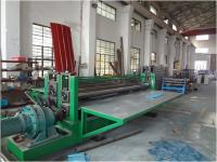 China 0.15-0.4mm Thin Galvanized Roofing Sheet Roll Forming Machine 5.5kw for sale