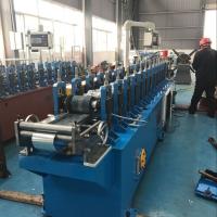 China 5.5KW Metal End Bottom Shutter Door Roll Forming Machine 2mm With Punching Galvanized for sale