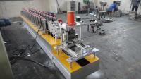 China Automatic 4Kw 12 Roller Stations 1.2 Inch Steel Roll Forming Machine with Two Output Table for sale