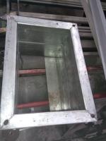 China Fully Automatic Fire Damper Roll Forming Equipment Galvanized Coils PLC Control for sale