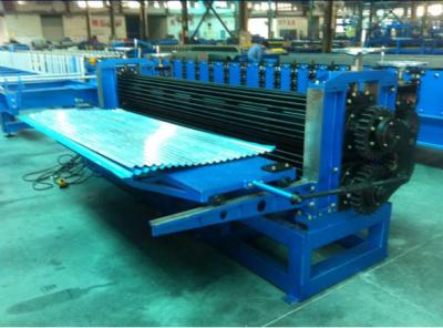 China G550 Galvanized Sheet Barrel Type Roof Panel Roll Forming Machine 0.15 - 0.4mm for sale