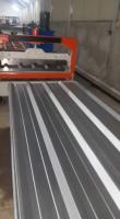 China PLC Control Corrugated Roof Panel Roll Forming Machine For Thick 0.25 - 3mm Material for sale