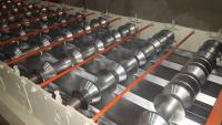 China 18 Station Roof Panel Roll Forming Machine with 5 Ton Manual Decoiler - 7.5kW Motor, 8000mm Length for sale