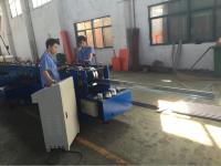 China Professional 7.5KW Metal Shutter Door Bottom Roll Forming Machine CE Certificated for sale