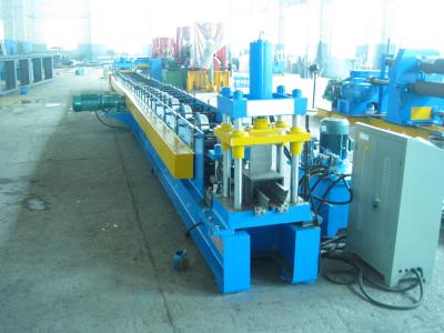 China 3 Ton Passive Decoiler Door Frame Roll Forming Machine with 18 Stations and 15KW Power for 1.5-2.0mm Steel for sale