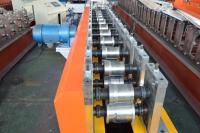China Chain Transmission Iron Rolling Shutter Door Roll Forming Machine 12 Stations for sale