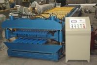China IBR Sheet Double Layer Roll Forming Machine 0.25-0.8mm Thickness 8-12m/min Speed 36 Roller Stands for sale