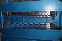 China IBR Sheet Double Layer Roll Forming Machine 0.25-0.8mm Thickness 8-12m/min Speed 36 Roller Stands for sale