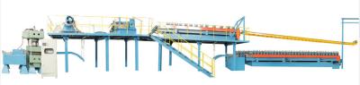 China Automatic Color Steel Sheet Polystyrene PU Sandwich Panel Production Line 24m Double Belt Machine 10T Capacity for sale
