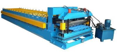 China Color Coated Coil 16 Station Roller Roll Forming Machine For Roofing Sheet for sale