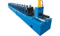 China PLC Control Fire Damper Blade Flange Making Machine 1.5mm 10m/min Roll Forming for sale