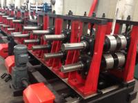 China Automatic C U Purlin Roll Forming Machine with Servo Feeding and Punching for 2-3mm Steel at 12m/min Speed for sale