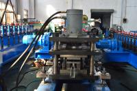China 1.5-2.0mm Solar Strut Roll Forming Machine with 19 Roller Stations and 22Kw Motor for Hydraulic Punching and Cutting for sale