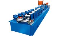 China 19 Roller Stations Roof Gutter Making Machine 7.5KW Galvanized Sheet Forming Machine for sale