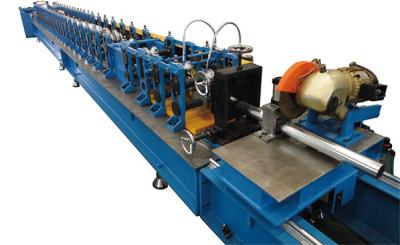 China Quick Change Cassette Round Pipe Roll Forming Machine with 12m/min Speed and 11KW Motor for 0.5-0.6mm Steel for sale
