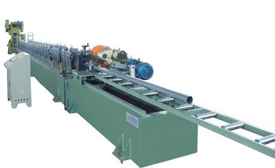 China 7.5KW 20 Station Shutter Door Shaft Tube Roll Forming Machine 10-12Mpa Hydraulic Cutting for sale