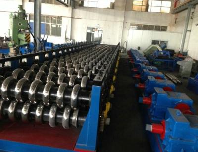 China 18-Station Silo Corrugated Roll Forming Machine for 1-5mm Galvanized Steel with 12-15m/min Speed and 180Kw Power for sale