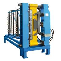 China 0.4-0.8mm Thickness Roof Panel Roll Forming Machine with 7.5Kw Hydraulic Power and 8-10m/min Speed for sale
