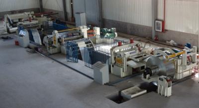 China High Production Capacity Steel Slitting Line Machine 500-1600mm Width 0-60m/min Speed for Galvanized Coils for sale