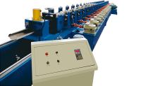 China 15Kw PLC Controlled Door Frame Cold Roll Forming Machine with 18 Stations and 12-15m/min Speed for sale