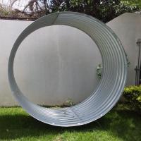 China MP89 MP100 Steel Silo Roll Forming Machine Tunnel Corrugated for sale