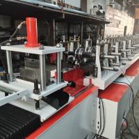China Metal Stud And Track Roll Forming Machine 60mm 90mm 150mm Strip Drywall Ceiling Systems for sale