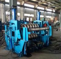 China 55Kw Hydraulic Power 18-Station Steel Silo Panel Roll Forming Machine with PLC Control for 1.5-3.5mm Galvanized Coils for sale