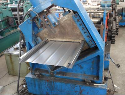 China 200mm Effective Width Anode Plate Roll Forming Machine 1.3-1.5mm Galvanized Steel Hydraulic Cutting for sale