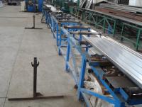 China 200mm Effective Width Anode Plate Roll Forming Machine 1.3-1.5mm Galvanized Steel Hydraulic Cutting for sale
