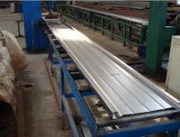 China 200mm Effective Width Anode Plate Roll Forming Machine 1.3-1.5mm Galvanized Steel Hydraulic Cutting for sale