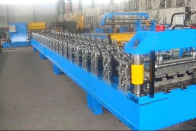 China Blue High Speed Roof Panel Roll Forming Machine / Roll Former Machine for sale