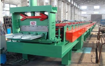 China 7.5KW 380V 50Hz Floor Deck Roll Forming Machine PLC Control 0-12 m/min for sale