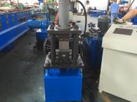China Light Steel C U Purlins Stud Track Roll Forming Machine 0.3-1.2mm Thickness 10-15m/min Speed for sale