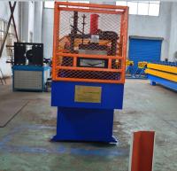 China High Speed Downspout Roll Forming Machine 10-15m/min for 0.3-0.6mm Galvanized Steel Seamless Valley Gutters for sale