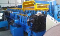 China High Speed Downspout Roll Forming Machine 50 HZ 1 Inch Chain Drive for sale