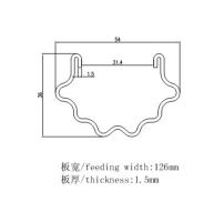 China Galvanized Steel Vineyard Post Making Machine  Efficiency Roll Forming Machine Gearbox Drive for sale