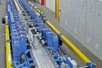 China 1-2mm Galvanizing Steel  , Perforated Cable Tray Cold Roll Forming Machine for sale