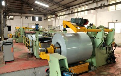 China 11kW 5 Ton Hydraulic Decoiler Steel Slitting Line 0.25-1.5mm Thickness 1250mm Width for sale