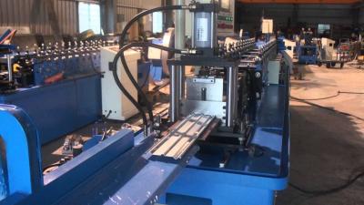 China High Speed 0.8-1.5mm Galvanized Steel Roll Forming Equipment for Smoke Fire Damper Blade for sale