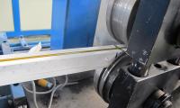 China Galvanized Steel Tee Grid Roll Forming Machine PLC Control 18-20m/min Speed 0.4-0.8mm Thickness for sale