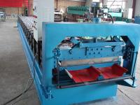 China Standing Seam Metal Roofing Sheet Roll Forming Machine 658mm Effective Width 18 Stations for sale