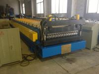 China Corrugated Metal Steel Roof Panel Roll Forming Machine  Automatic  PLC Control Customized for sale
