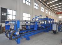 China High Speed PU Sandwich Panel Production Line 8m/min with 150kW Power for 40-250mm Thickness Panels for sale