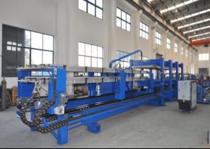 China PLC Touch Screen Control Polyurethane Sandwich Panel Line For Color Steel Sheet for sale