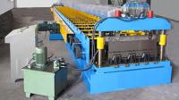 China 0.7-1.5mm Steel Roof Deck Roll Forming Machine with 12m/min Speed and 28 Roller Stands for Construction for sale