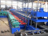 China Automatic Roll Forming Line for 2-Space W Beam Guardrails - 22kW Motor, 10-20m/min Speed, 2-4mm Thickness for sale