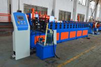 China Galvanized Steel Roll Forming Line with 15 Stations and 75mm Shaft for Racking Systems for sale